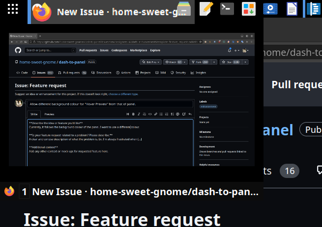 Allow different background colour for "Hover Preview" from that of panel. · Issue #1816 · home ...