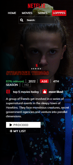 GitHub - lopppes/Netflix-Stranger-Things: link do site