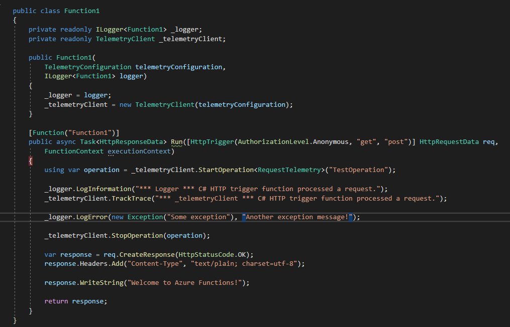 Trace/Errors logs without "OperationId" property in custom Operations ...