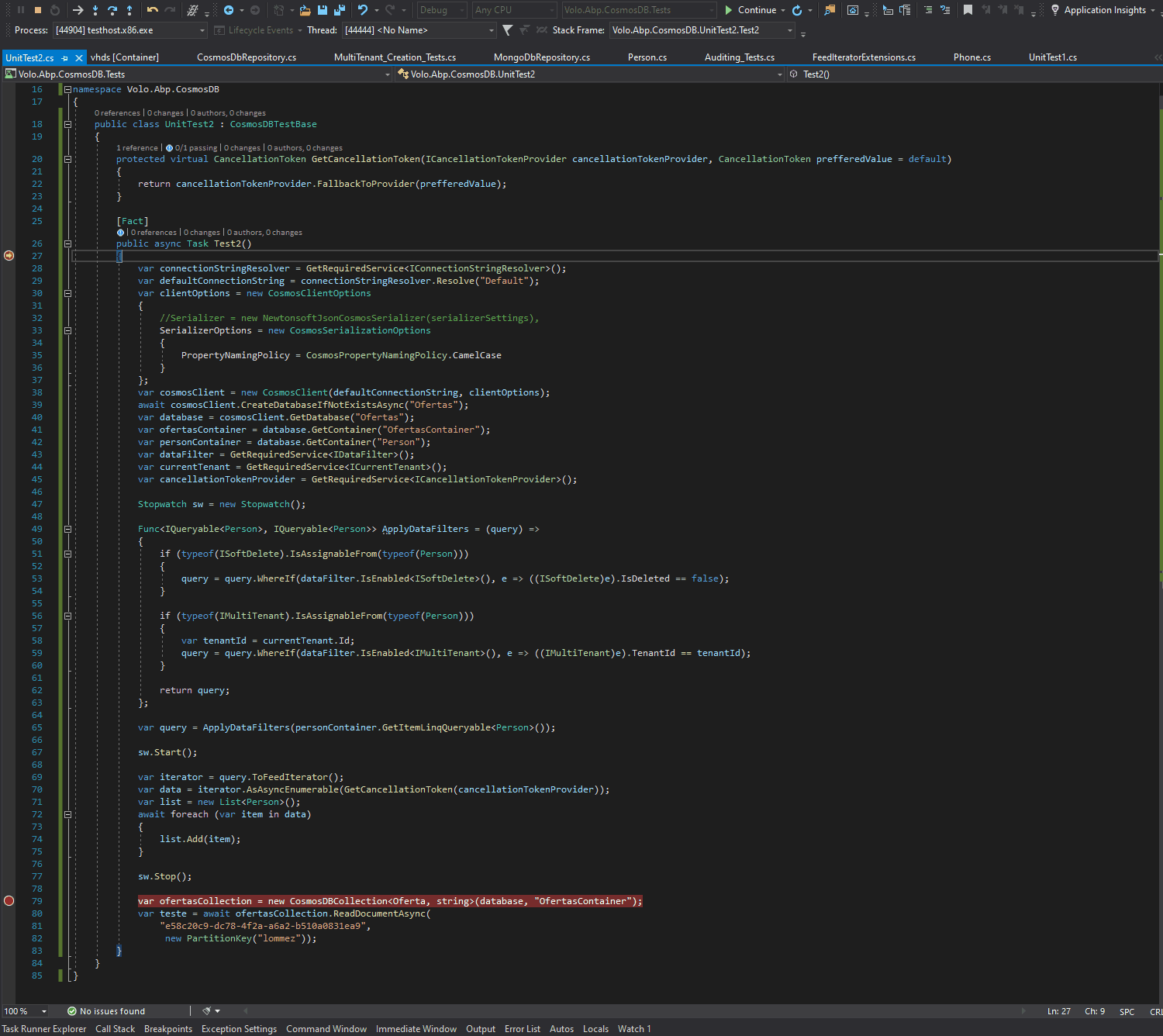 CosmosDB Repository Performance Issues · Issue #2708 · abpframework/abp ...