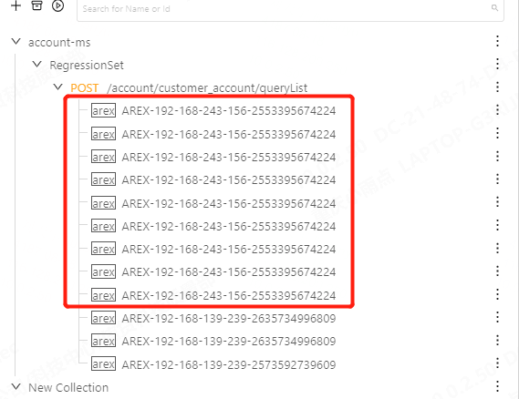 When I Select A Case From The Replay Result And Save It To A Collection The Front End Refreshes