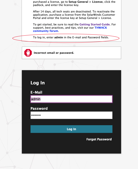 Incorrect login provided for WHD container after deployment · Issue #24 · solarwinds/containers ...