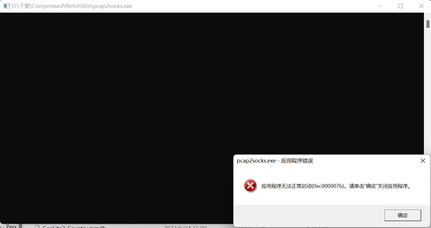 内置pcap2socks报错 · Issue #883 · netchx/netch · GitHub
