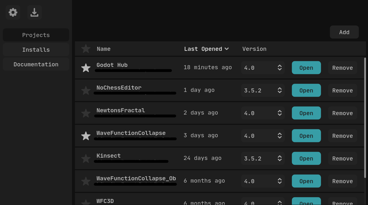 GitHub - Astral-Sheep/GodotHub: Like Unity hub but for Godot
