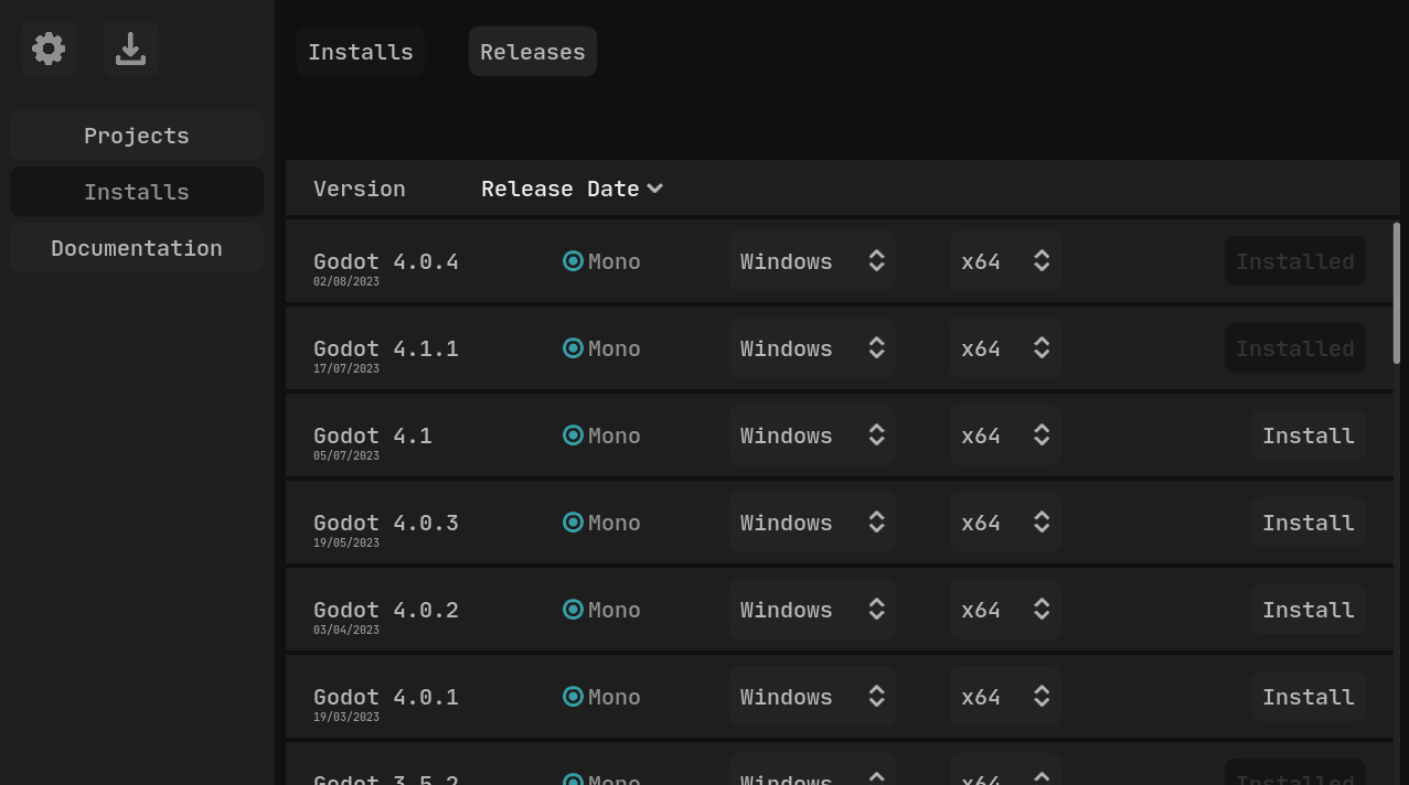 GitHub - Astral-Sheep/GodotHub: Like Unity hub but for Godot