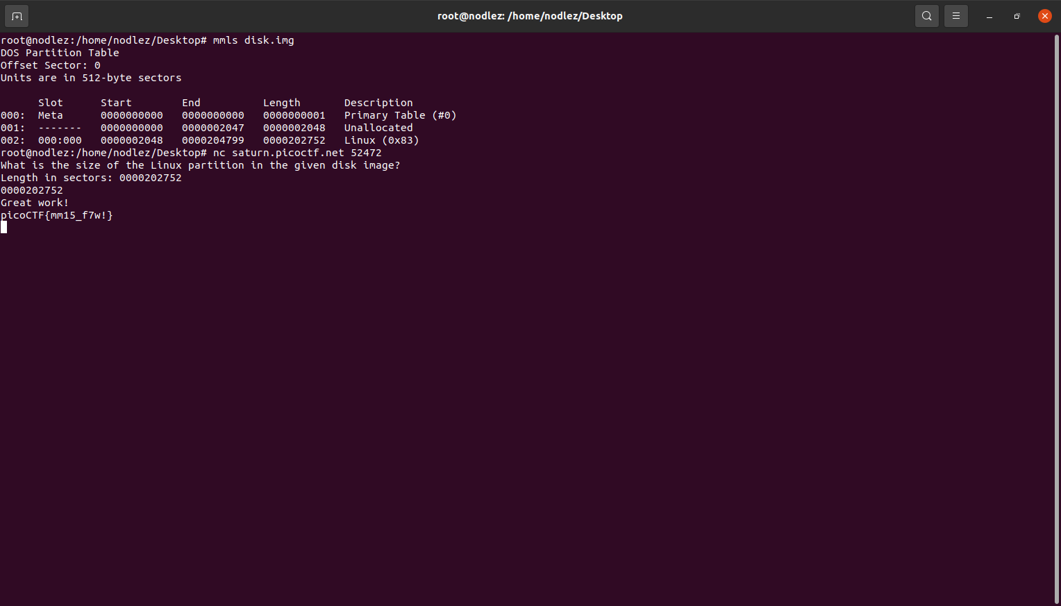 GitHub - nodlezgucci/picoCTF_SleuthkitIntro