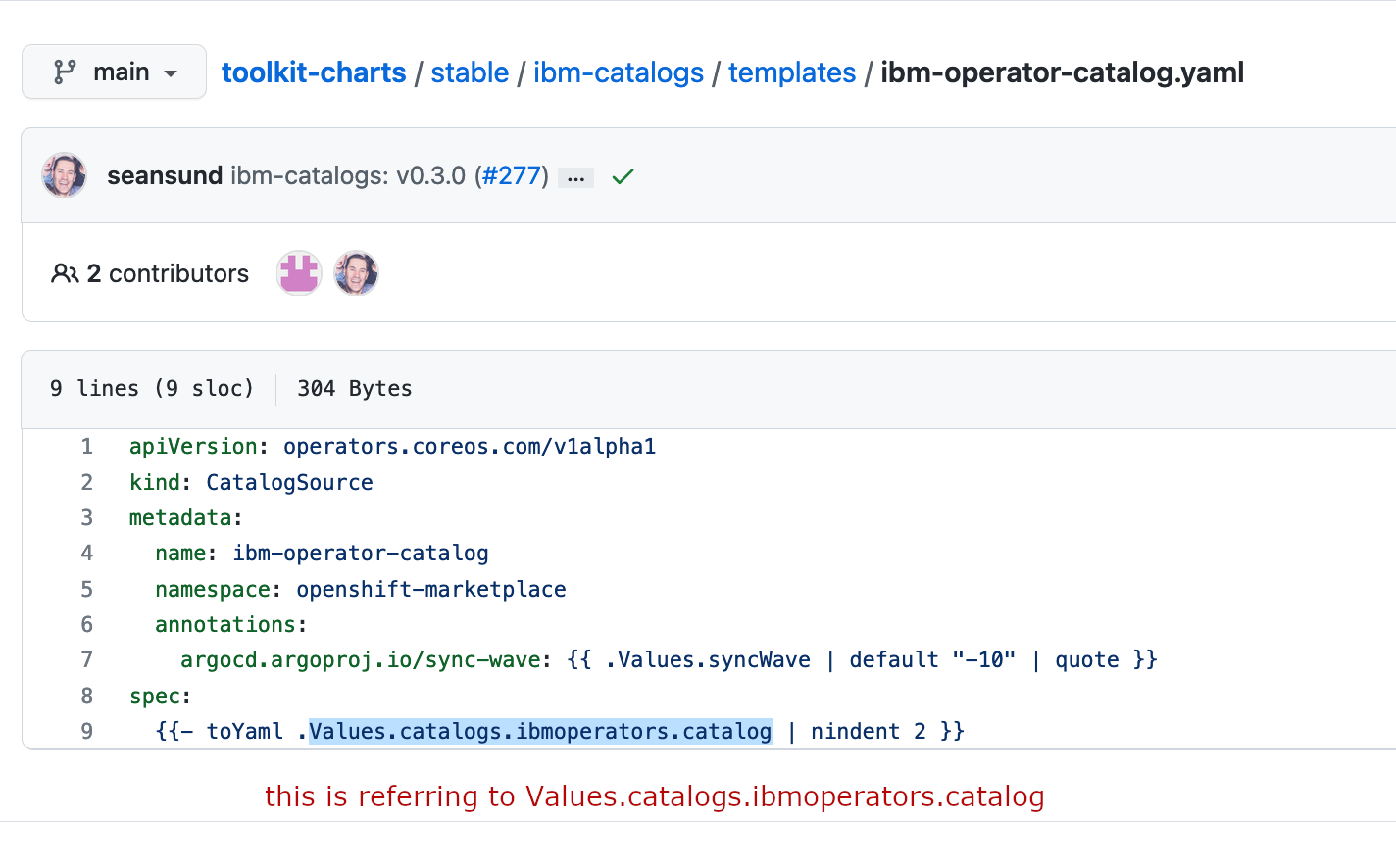 Incorrect Variable Object Structure In Valuesyaml To Use Toolkit Charts Ibm Catalog · Issue 0380