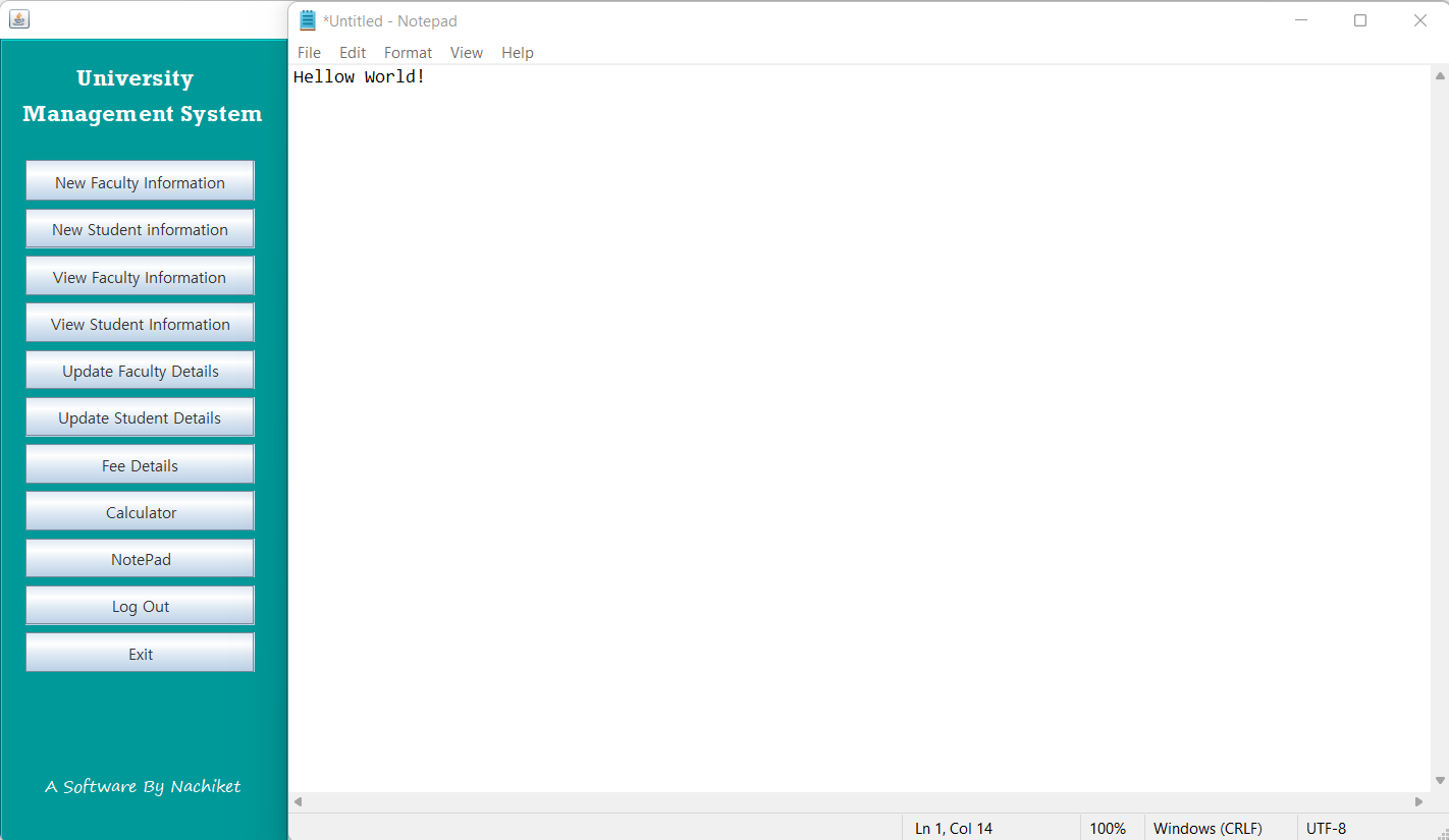 GitHub - nachiket04/University-Management-System