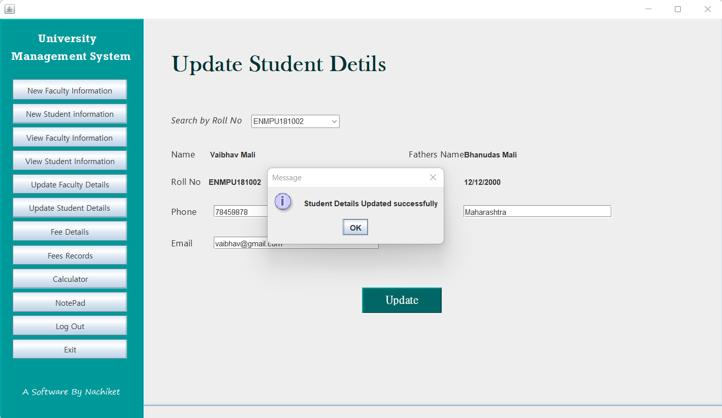 GitHub - nachiket04/University-Management-System