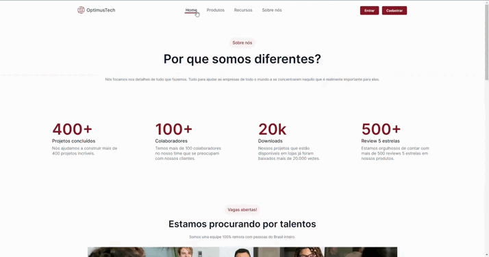 GitHub - ResendeG/OptimusTech: O projeto trata-se de uma empresa de TI que quer desenvolver uma ...