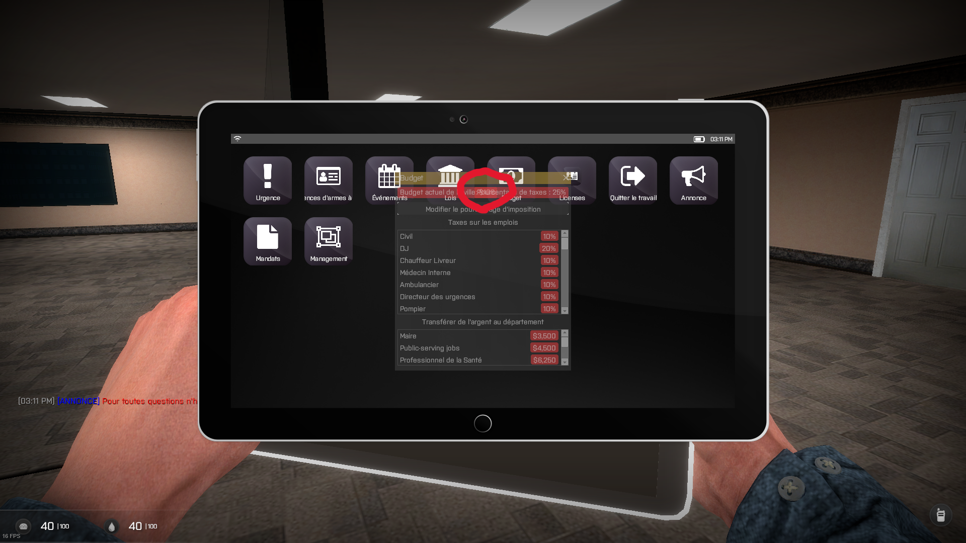 Bug on the mayor application · Issue #320 · Monolith-RP/issues · GitHub