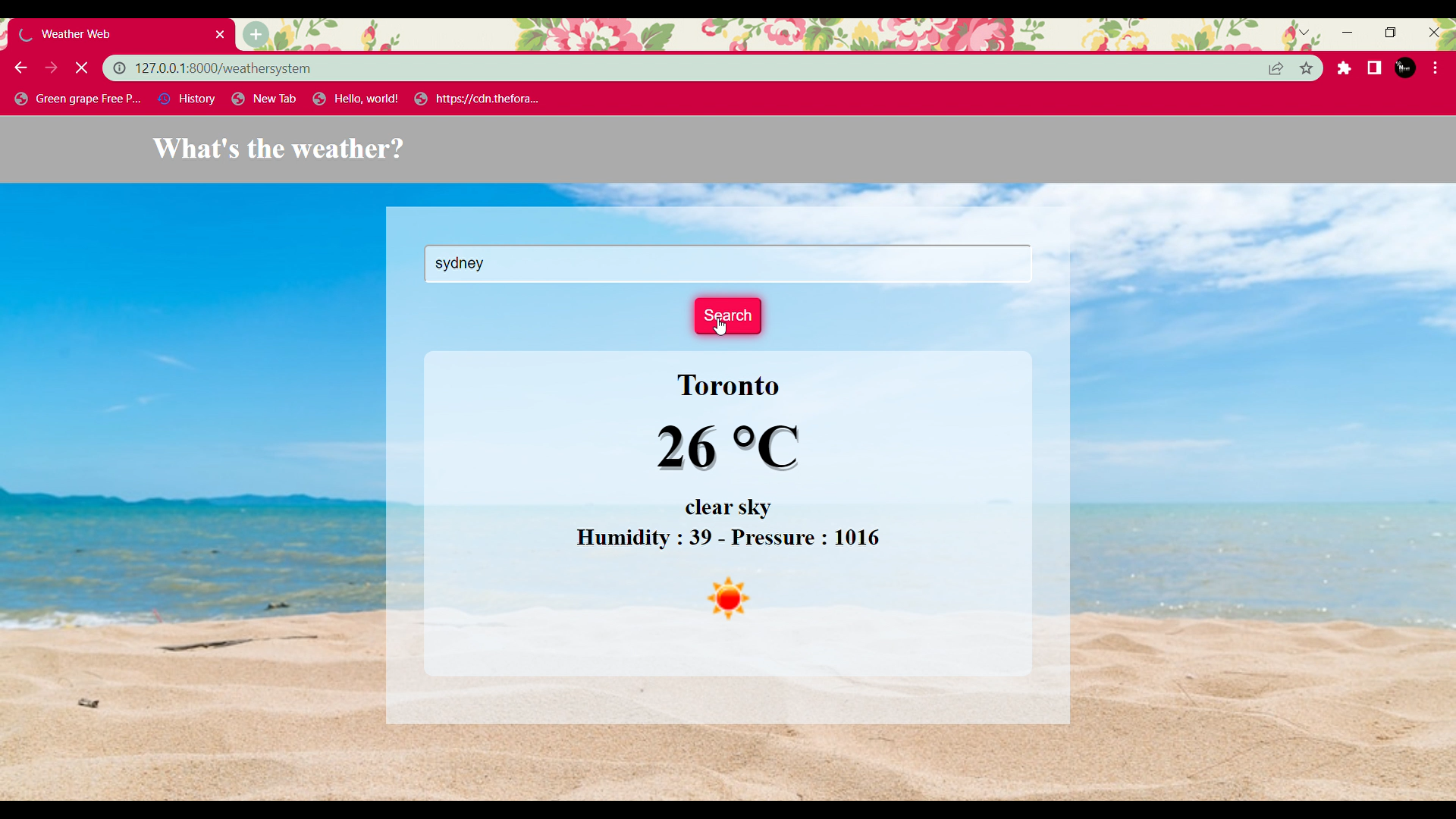 GitHub - niR22ali/Weather-Forcasting-Application: Monitors the weather ...