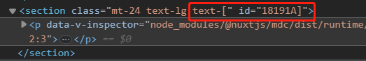 use tailwindcss text-[#dfdfdf] in @nuxt/content's markdown file, not work · Issue #721 · nuxt ...