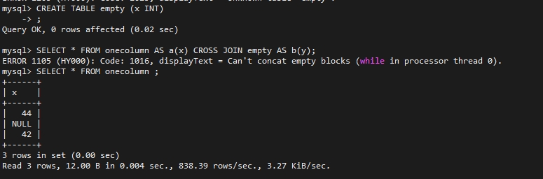 Bug Cross Join Empty Get Error · Issue 7149 · Databendlabs Databend · Github