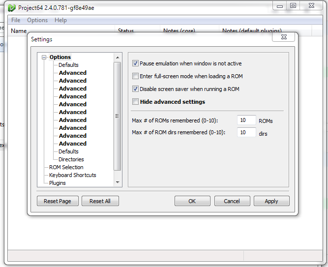 Clone advanced option · Issue #1545 · project64/project64 · GitHub