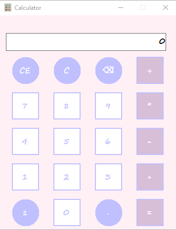 GitHub - jueun0801/Basic-Calculator: Simple calculator creation with ...