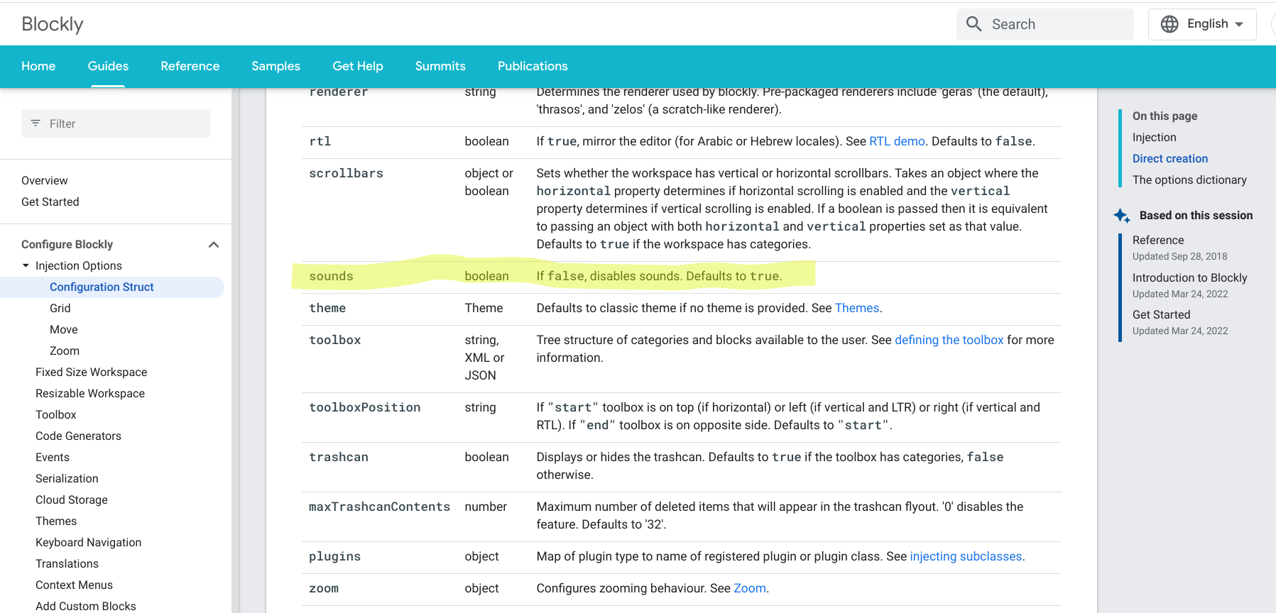 sounds option not document · Issue #4848 · google/blockly · GitHub