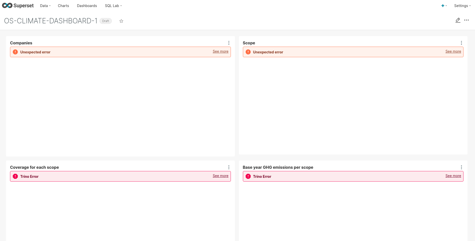 Superset shows "Unexpected error" for dashboards · Issue #721 · operate ...