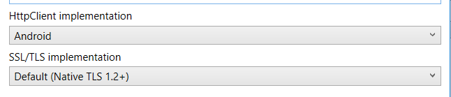 Android HttpClient implementation in .NET Standard Project throwing Java Exception · Issue #3216 ...