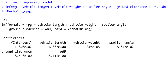 GitHub - datawithali/MechaCar_Statistical_Analysis
