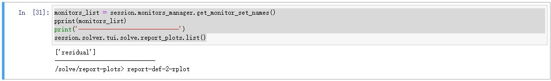 Only the default Residual monitor is listed in monitors_manager · Issue ...