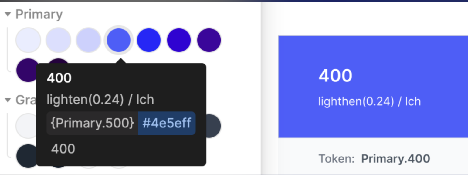 Color modifier: make it possible document the modify of a token · Issue #1596 · tokens-studio ...