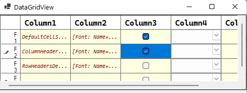 [Accessibility][Win11] The color contrast of the dataGridViewCheckBox ...