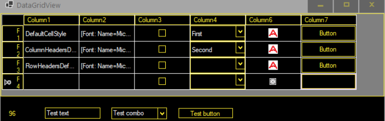 Fixing Text S Color Of Datagridviewcomboboxcell And Datagridviewtextboxcell By