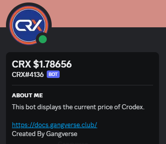 GitHub - gangverse/Gangverse-Discord-Bots: Crypto.com, Cronos, Minted, Crodex, Fortune, VVS Finance