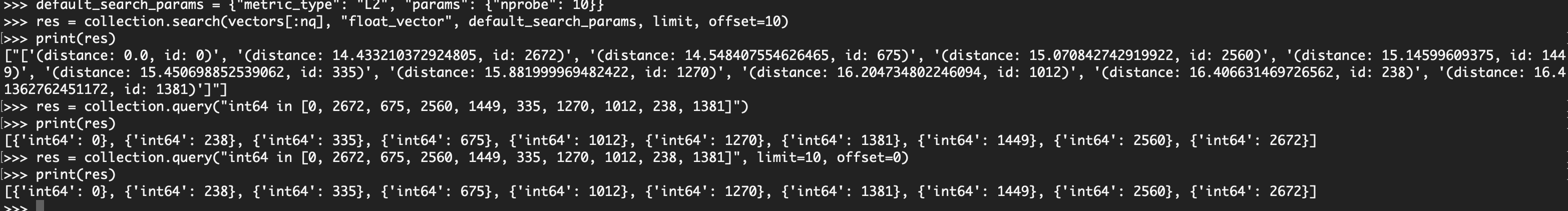 [Bug]: query pagination return result missing data · Issue #21542 · milvus-io/milvus · GitHub