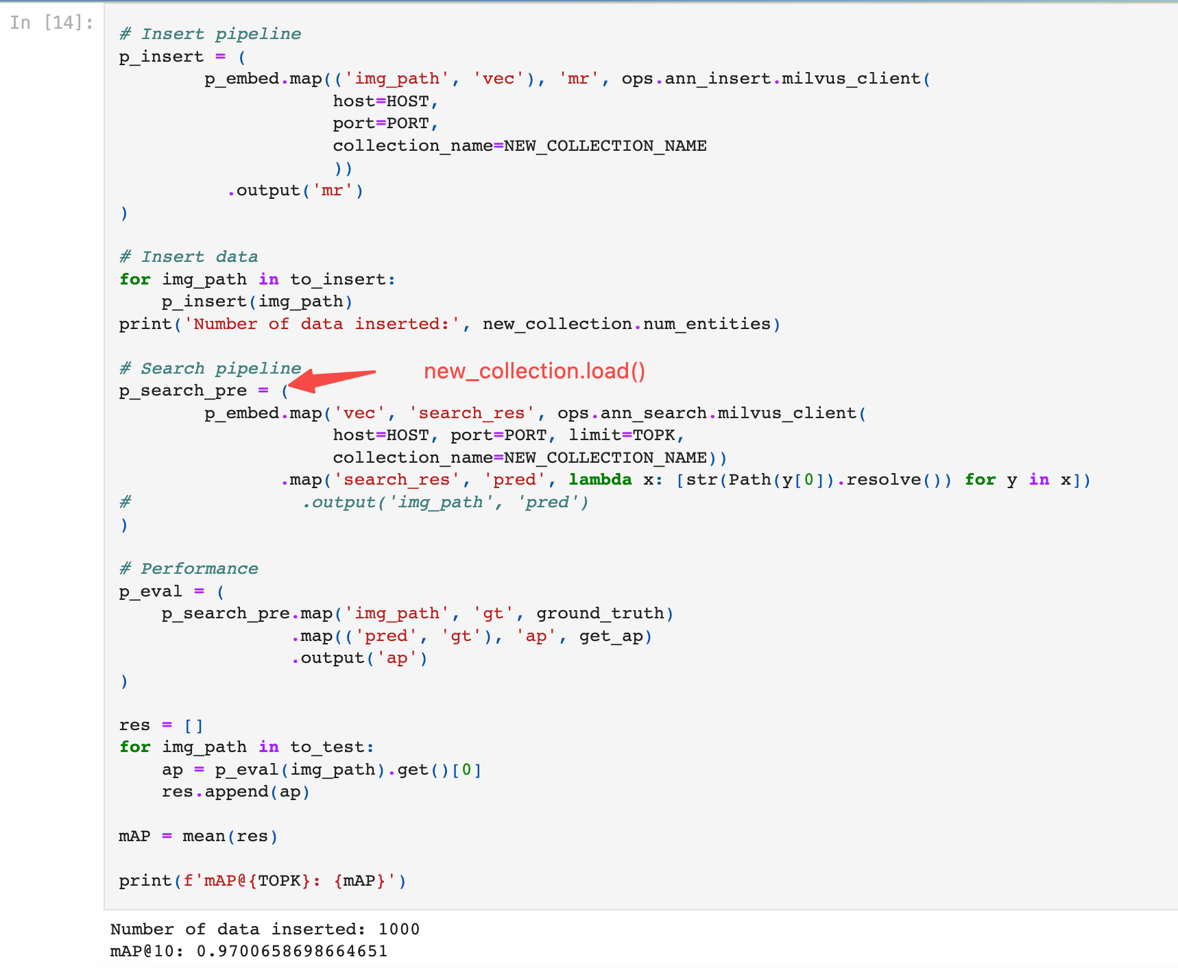 [Documentation]: [Notebook]We should load collection before searching · Issue #2415 · towhee-io ...