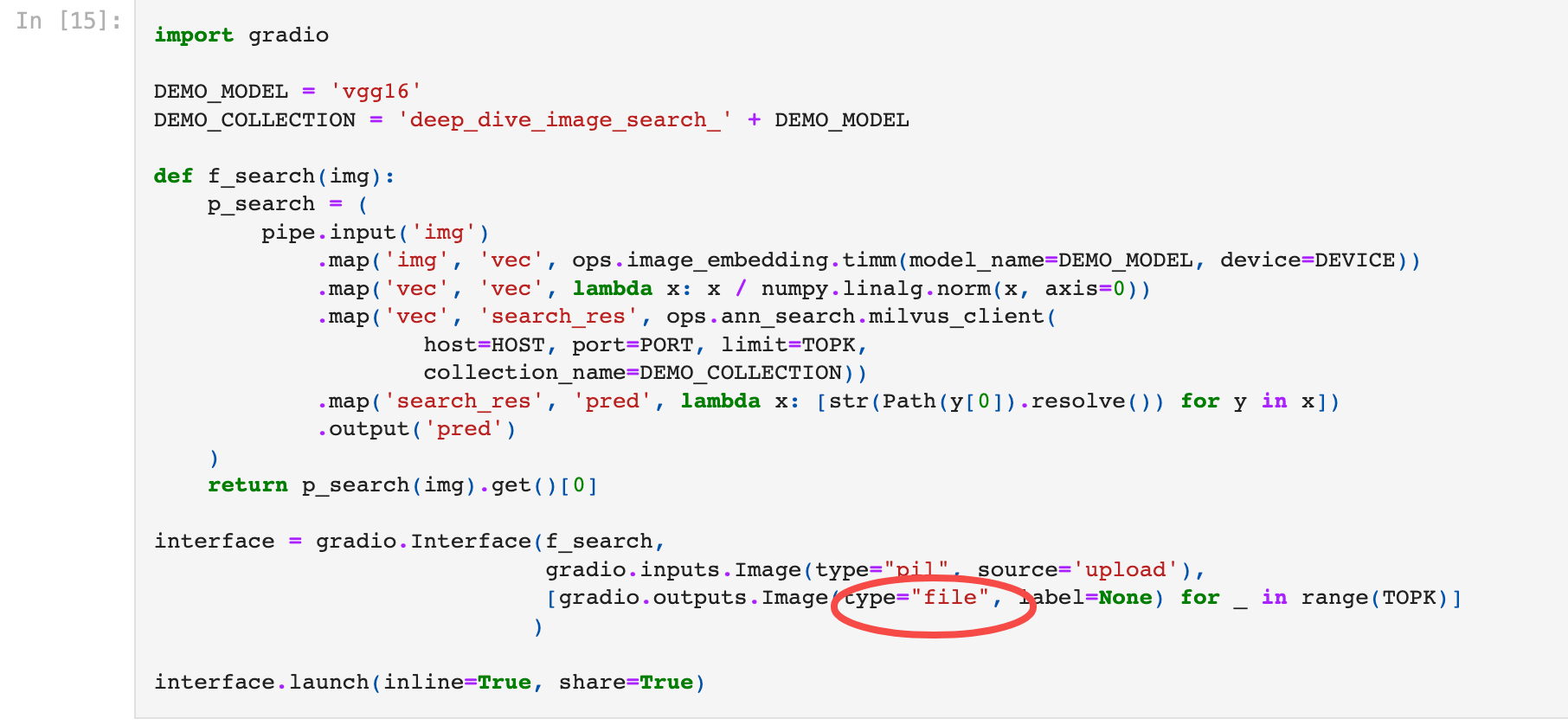 [Documentation]: [Notebook]The value for parameter `type` is wrong · Issue #2416 · towhee-io ...
