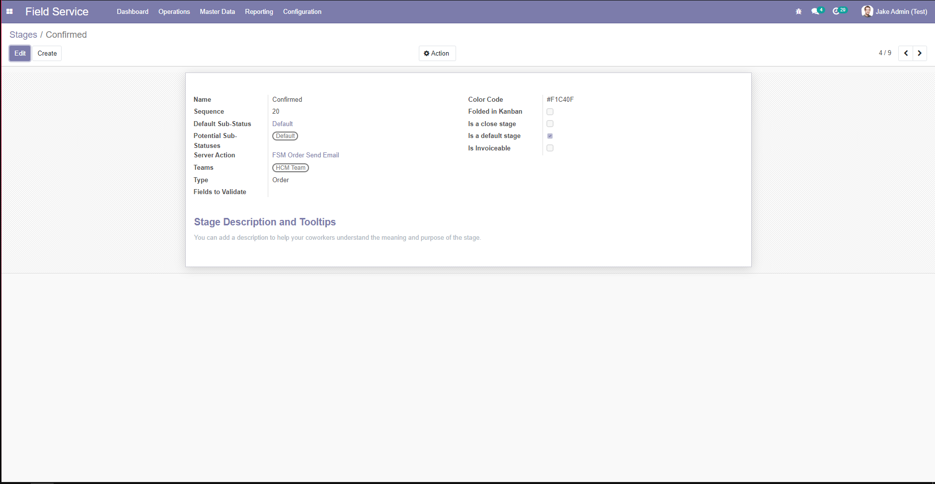 [14.0] Cannot create a Server Action that send an email everytime stages change · Issue #1000 ...