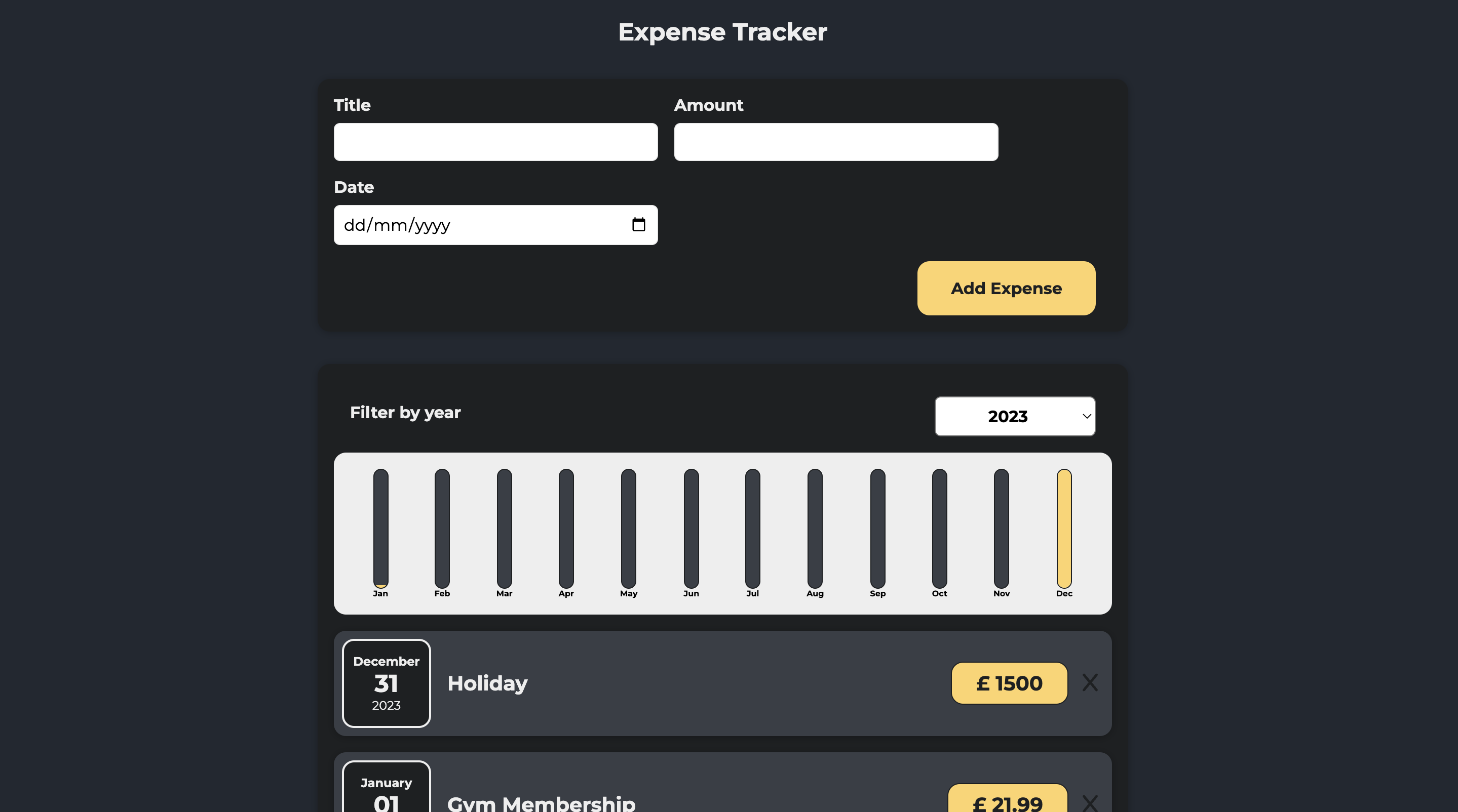 GitHub - MikesonO/expense-tracker