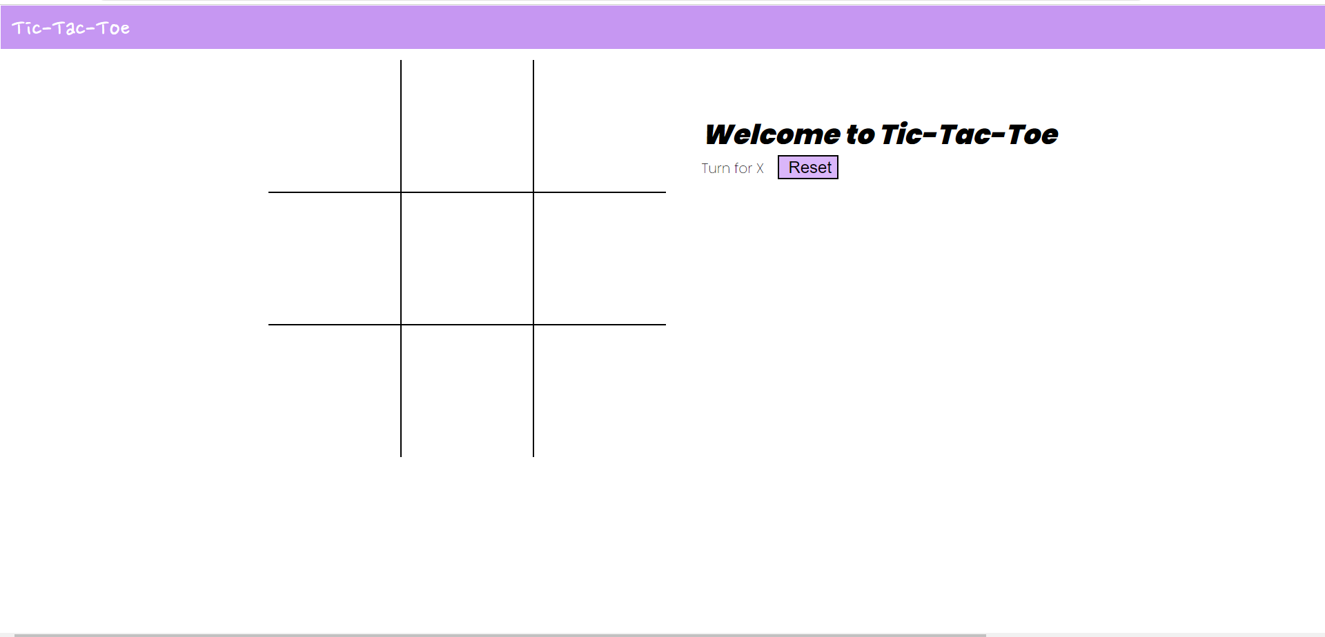 GitHub - lssb123/Tic-Tac-Toe: Tic-Tac-Toe game