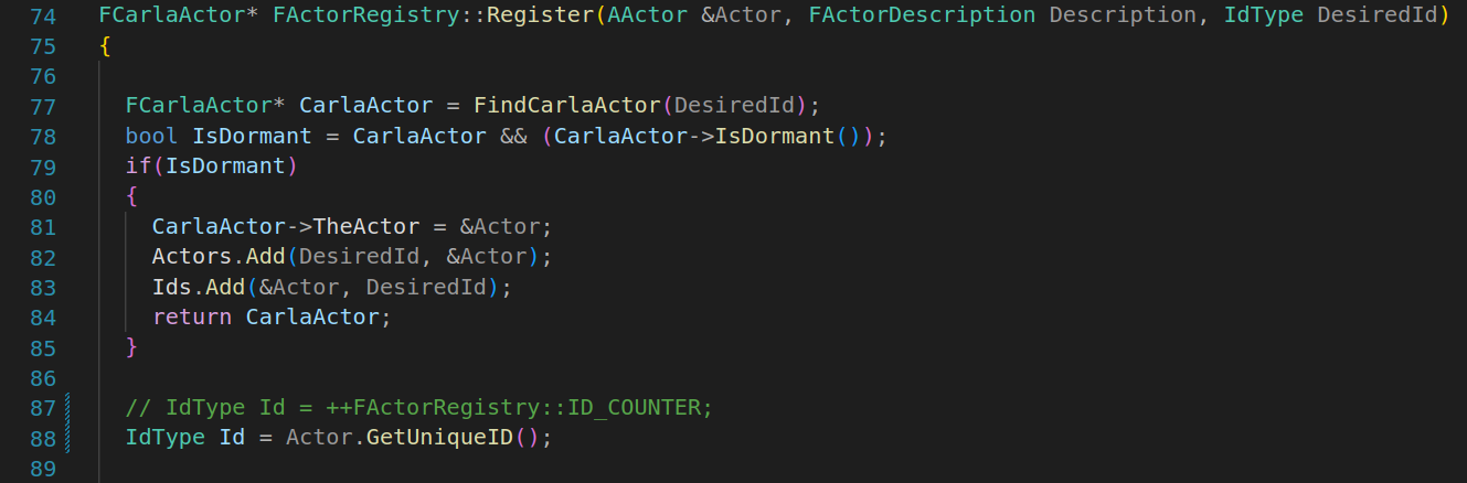[Instance Segmenation] Match unique instance ID with actor's id · Issue ...