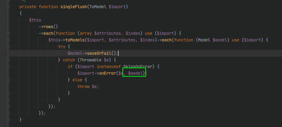 Proposal Add Model Onerror · Issue 2886 · Spartnernllaravel Excel · Github 4893