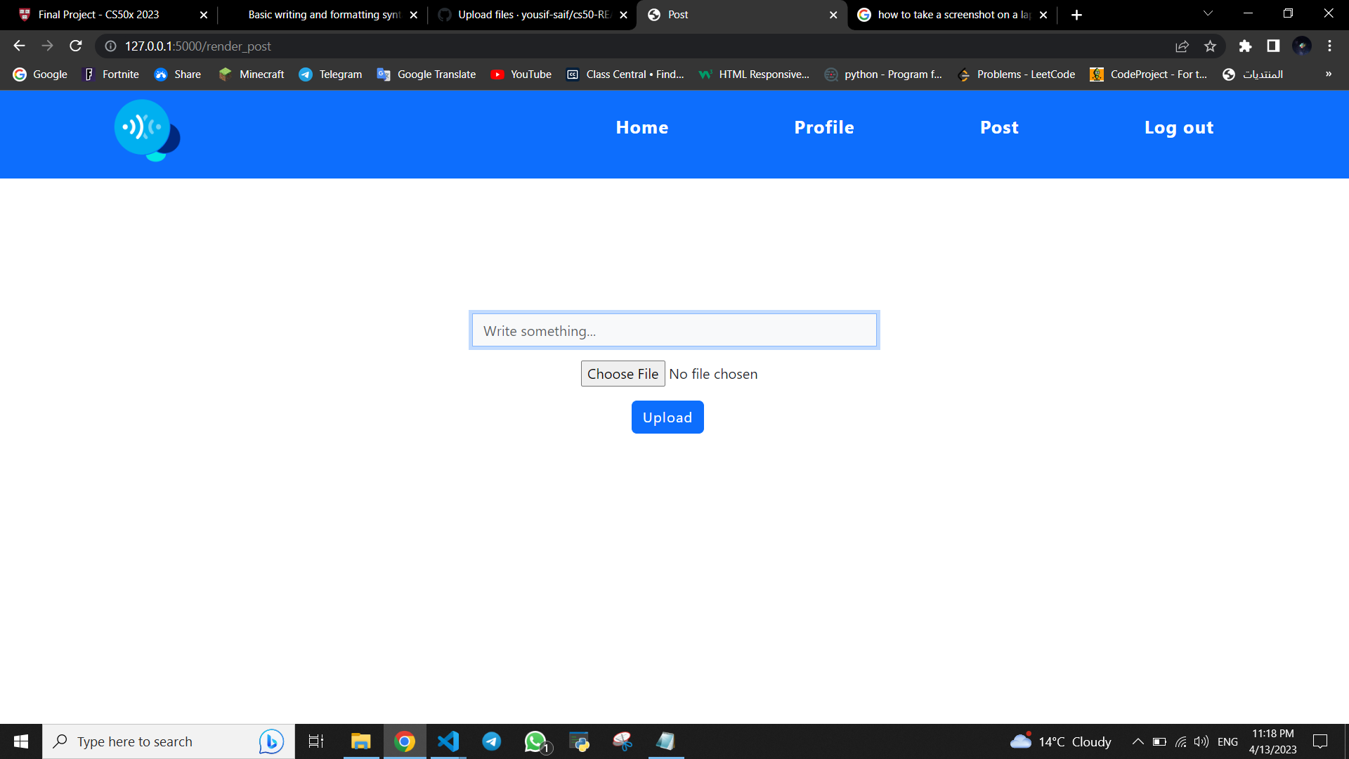 GitHub - yousif-saif/cs50-final-project-social-media-app: cs50 final project cs50 social media ...