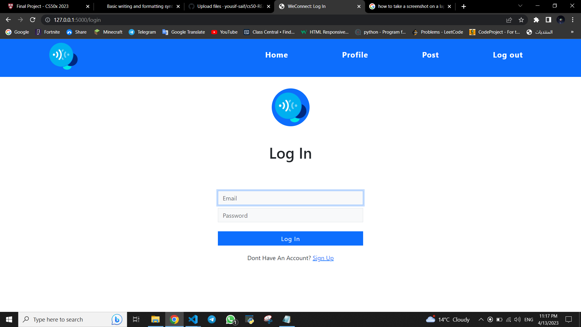 GitHub - yousif-saif/cs50-final-project-social-media-app: cs50 final project cs50 social media ...