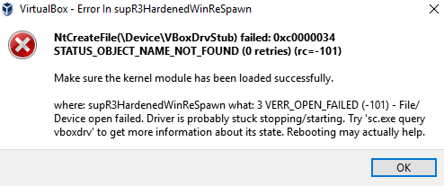 Virtual box loader error · Issue #53 · hfiref0x/VBoxHardenedLoader · GitHub