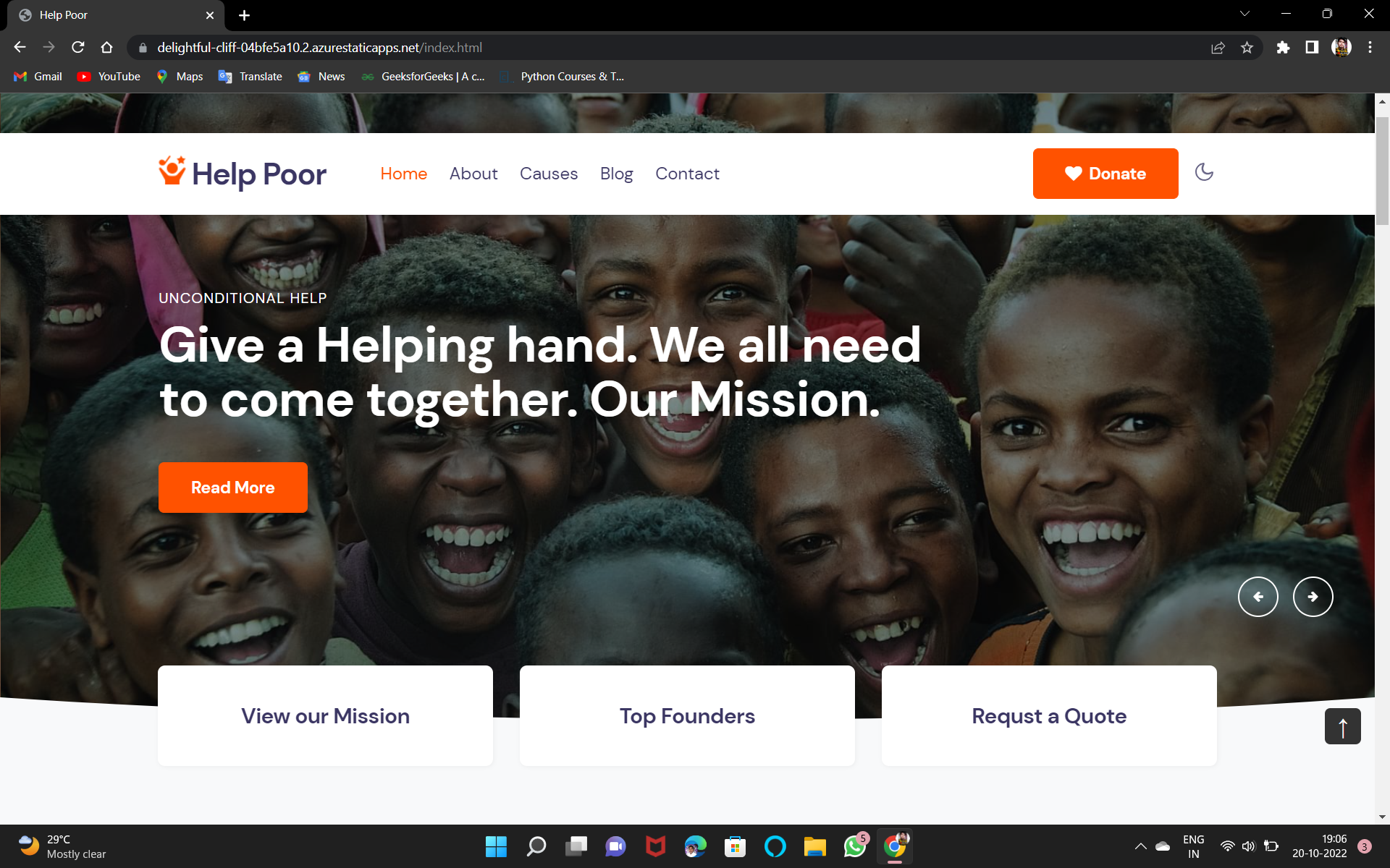 GitHub - badrivdpraveen5/Help_Poor-Microsoft_Internship