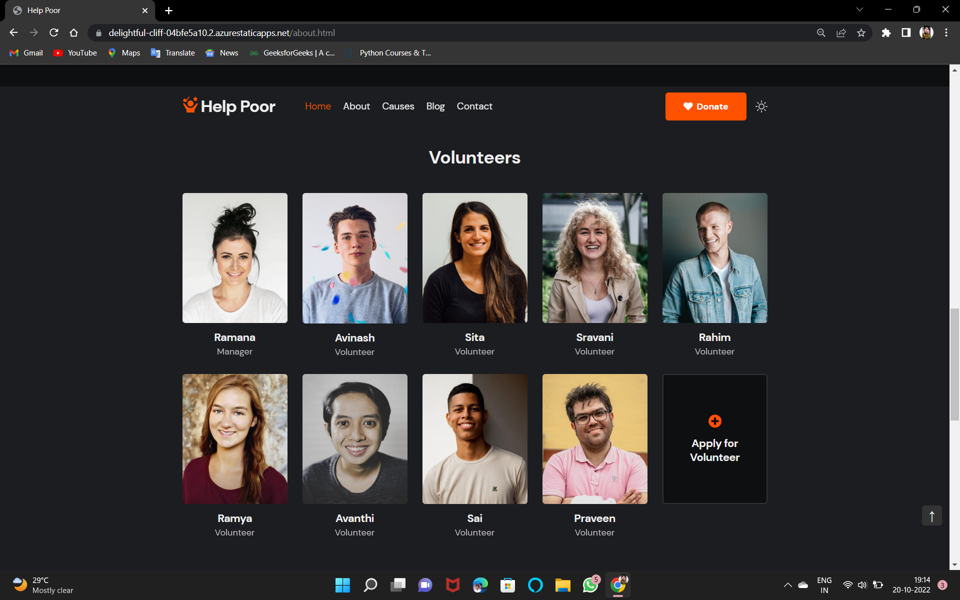 GitHub - badrivdpraveen5/Help_Poor-Microsoft_Internship