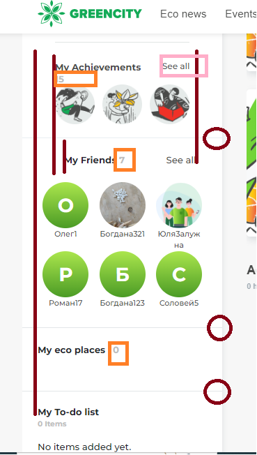 [Friends] Left panel labels wrong alignment, font and size; extra lines are present · Issue ...