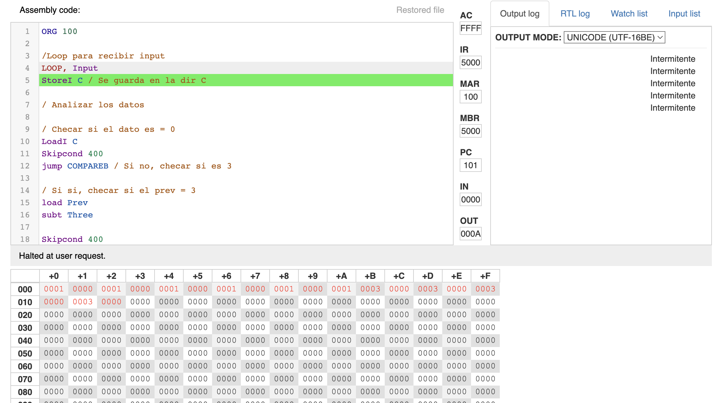 GitHub - Ale-Coeto/ensamblador: Códigos usando ensamblador en MARIE JS