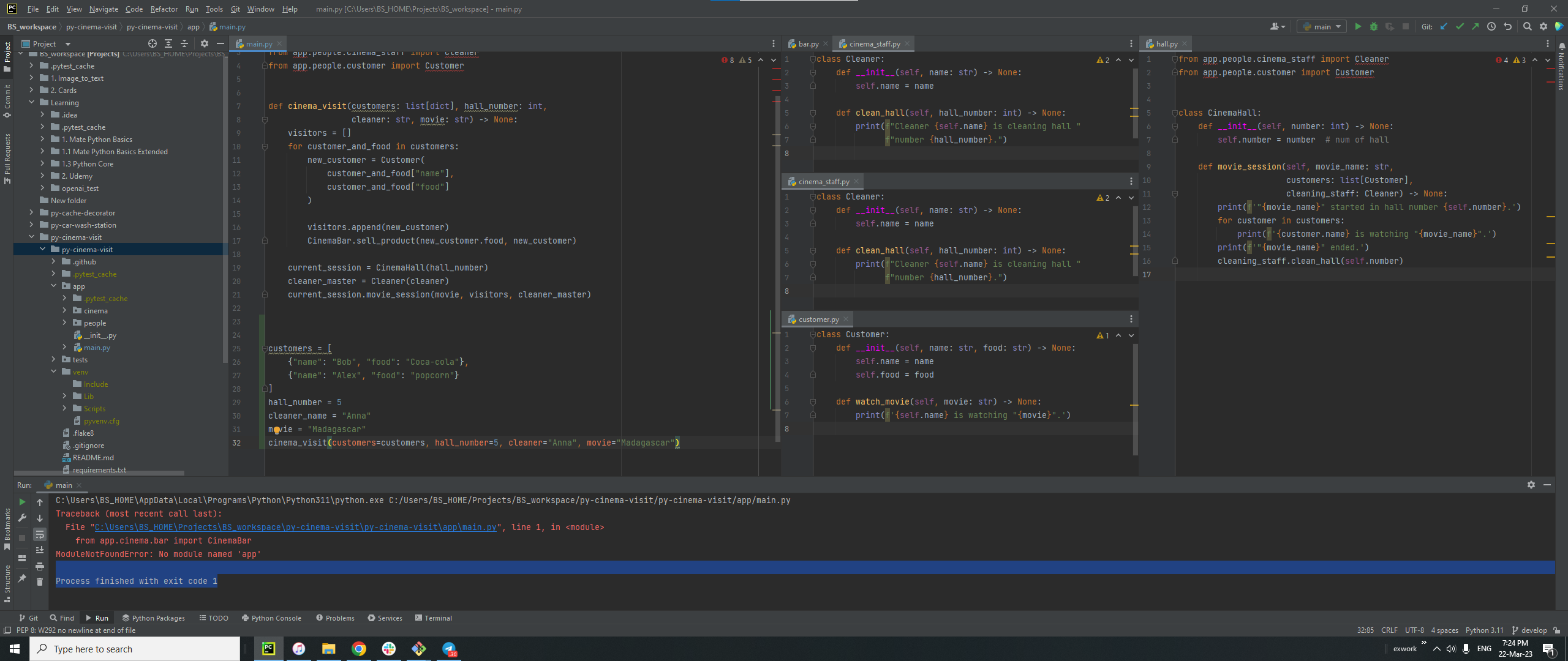 Hi! I don't quite understand how I solved this problem tbh · Issue #427 · mate-academy/py-cinema ...
