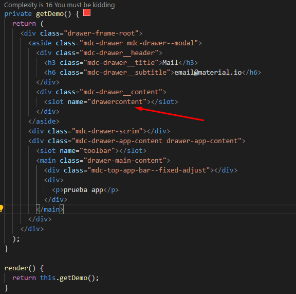 MDC-Drawer FocusTrap: Element must have at least one focusable child · Issue #6434 · material ...