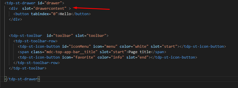 MDC-Drawer FocusTrap: Element must have at least one focusable child · Issue #6434 · material ...
