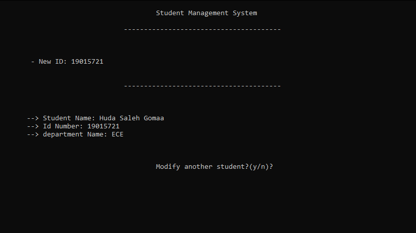 GitHub - HudaSale7/Student-Management-System: Handling students ...