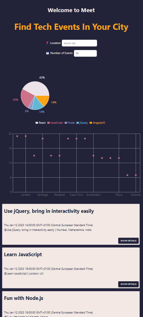 GitHub - m0ntz/meet: The Meet App is a serverless, progressive web application (PWA) with React ...