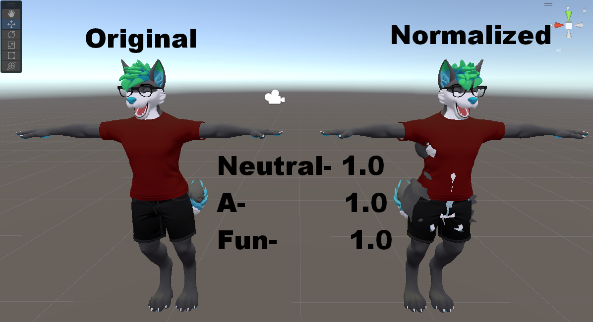 Blenshapes change after Normalization/Pose Freeze · Issue #1806 · vrm-c/UniVRM · GitHub